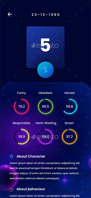 Astrology App UI Kit| Horoscope App UI Kit| Numerology App UI Kit| Compatibility App UI Kit ...